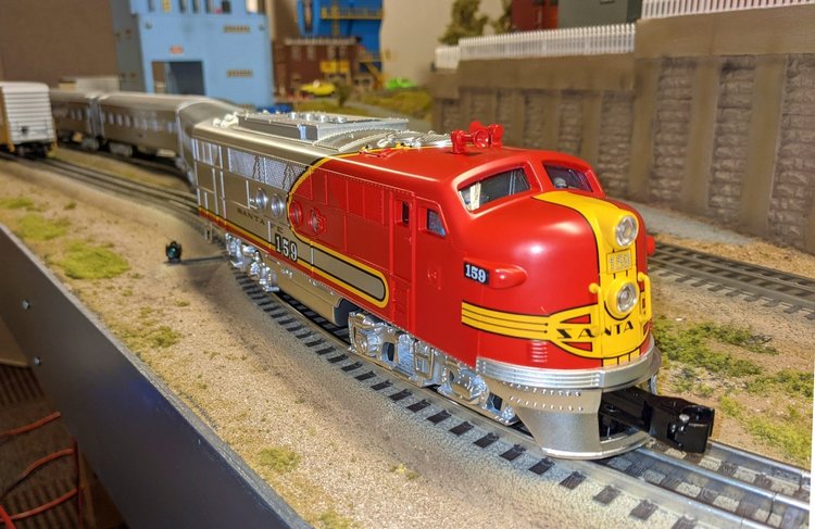 THE AMAZING SUPER CHIEF -- "SANTA FE ALL THE WAY"