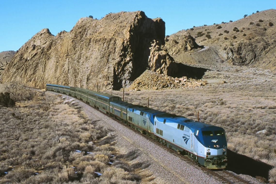 THE AMAZING SUPER CHIEF -- "SANTA FE ALL THE WAY"