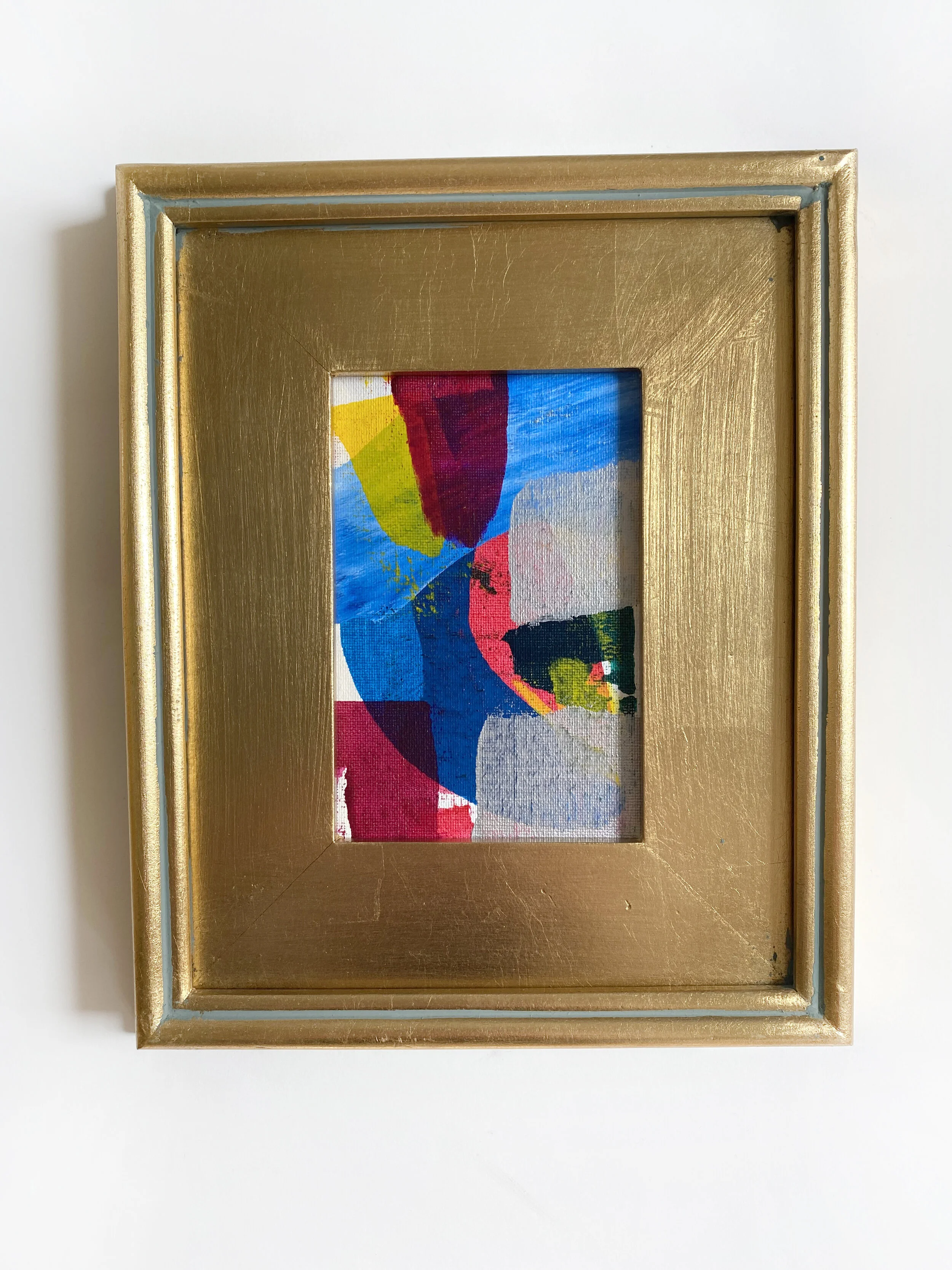 Pitcher Bouquet Mini Painting on Canvas — Jessalin Beutler