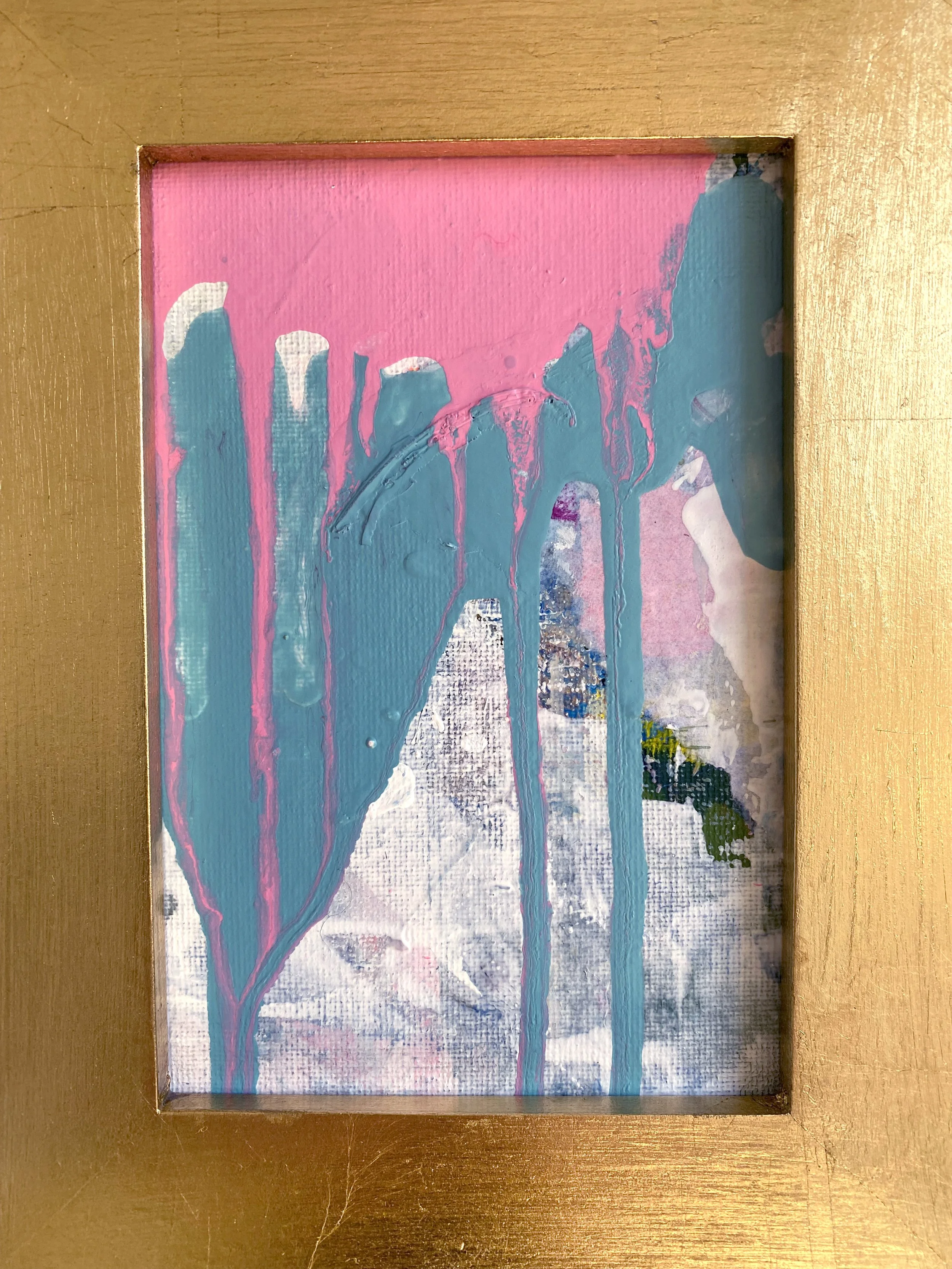 Every Which Way Mini Painting on Canvas — Jessalin Beutler