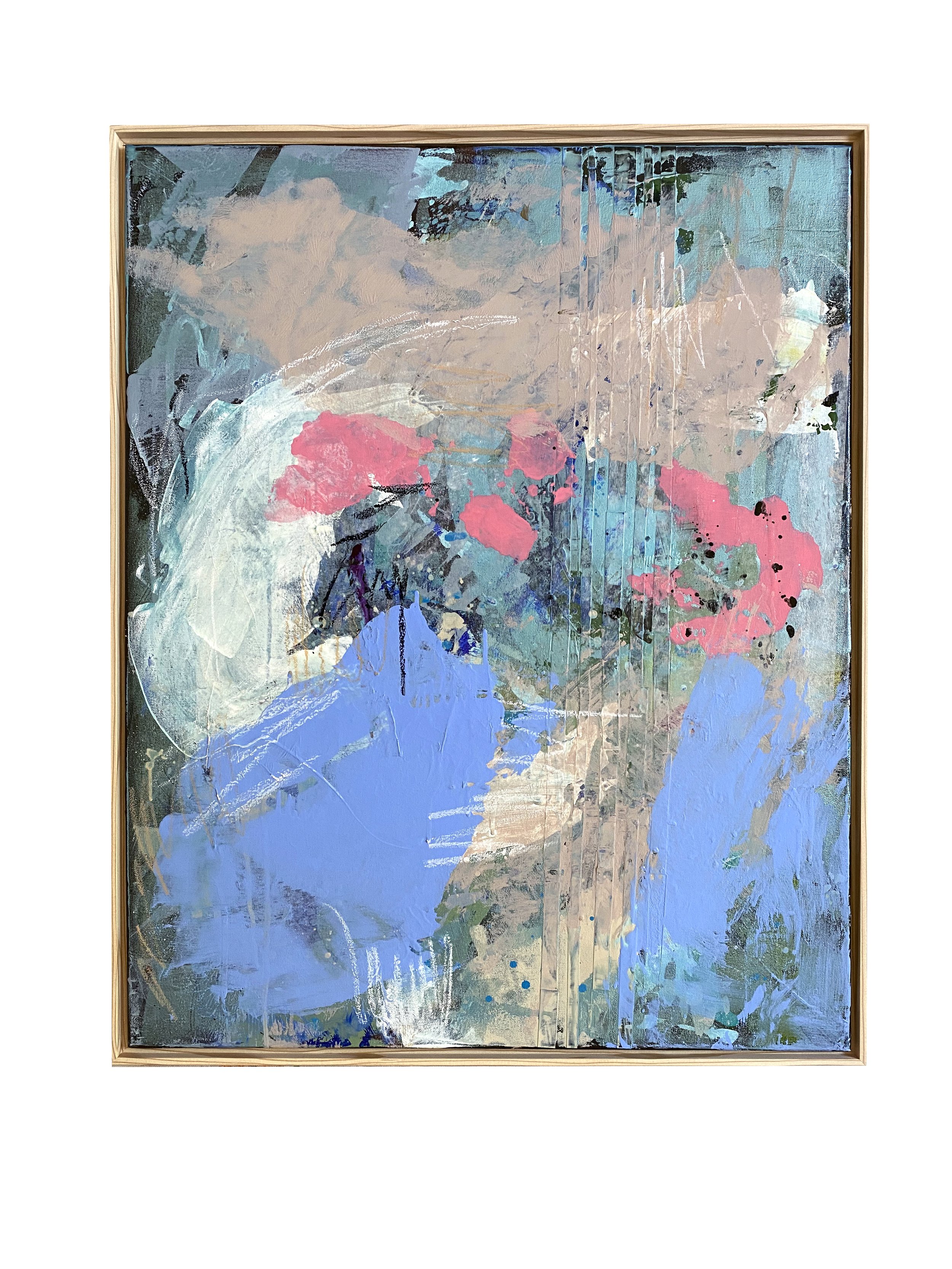 It's Complicated Original Painting on Canvas — Jessalin Beutler