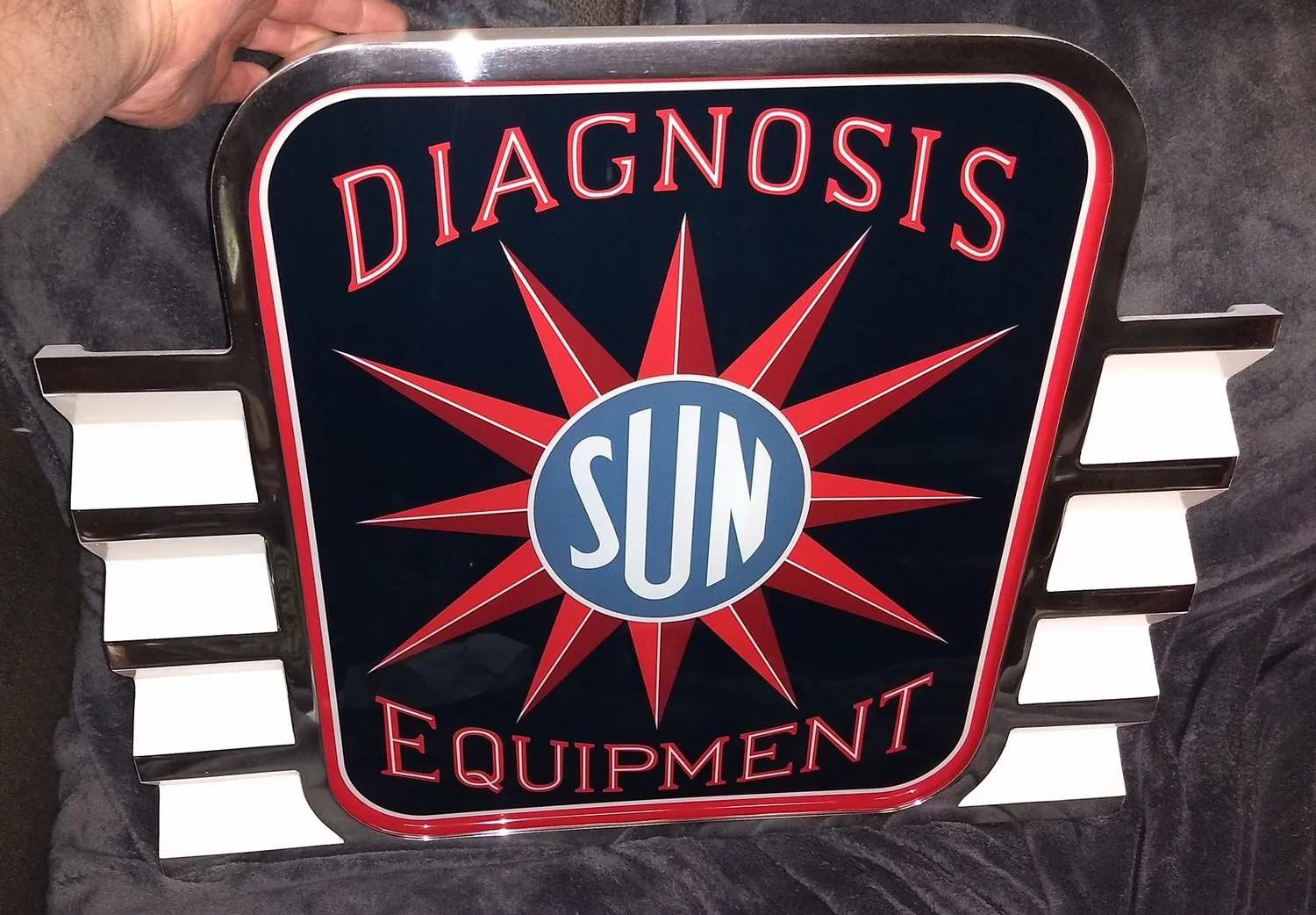 Sun Test Equipment Wall Cabinet — SERVICE MERCHANDISERS - 1940's & 50's