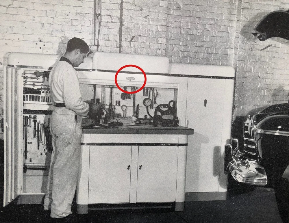 Recreating Logos and Factory Stickers — SERVICE MERCHANDISERS - 1940's ...