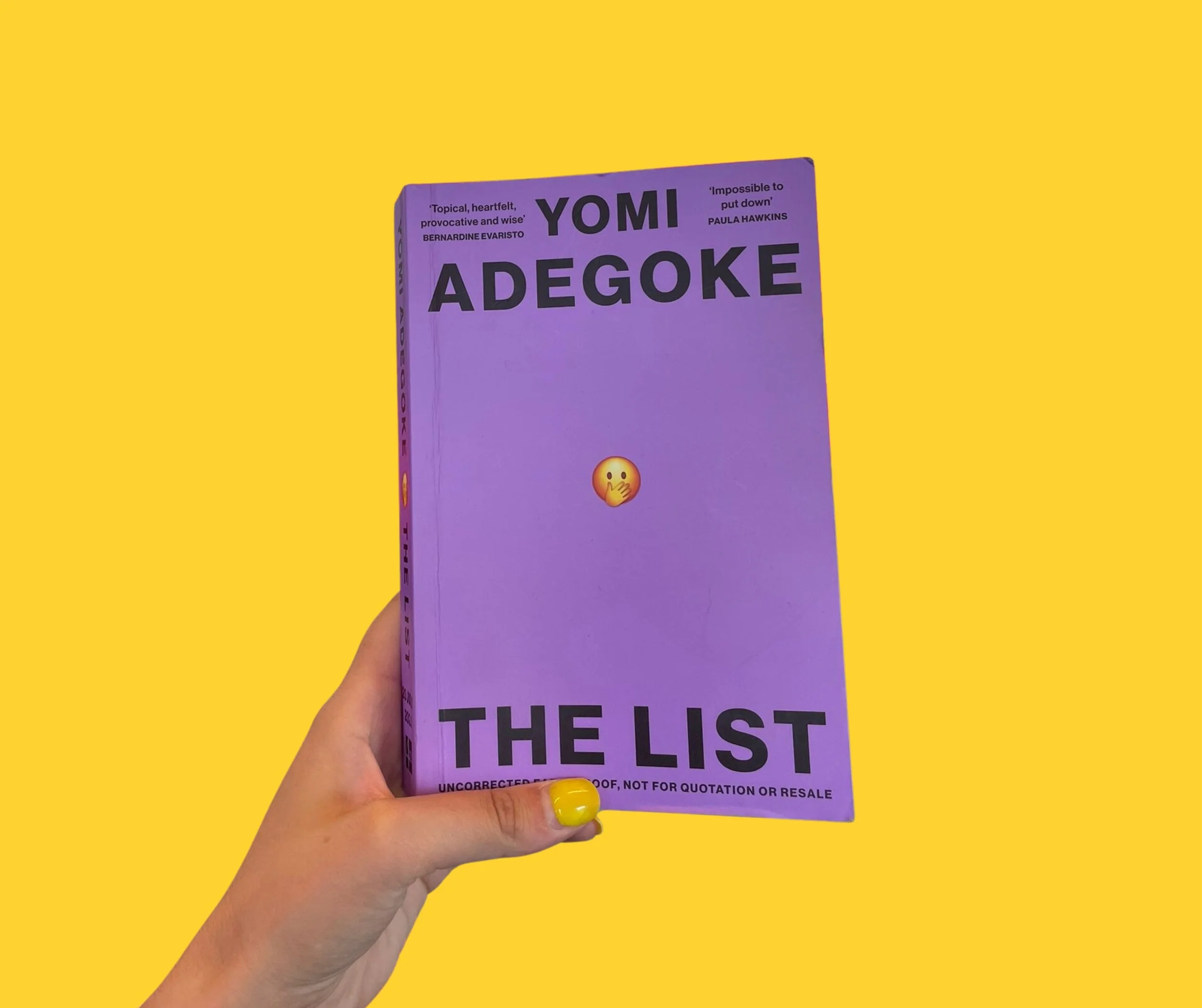 Book Review: The List by Yomi Adegoke — City Girl Network