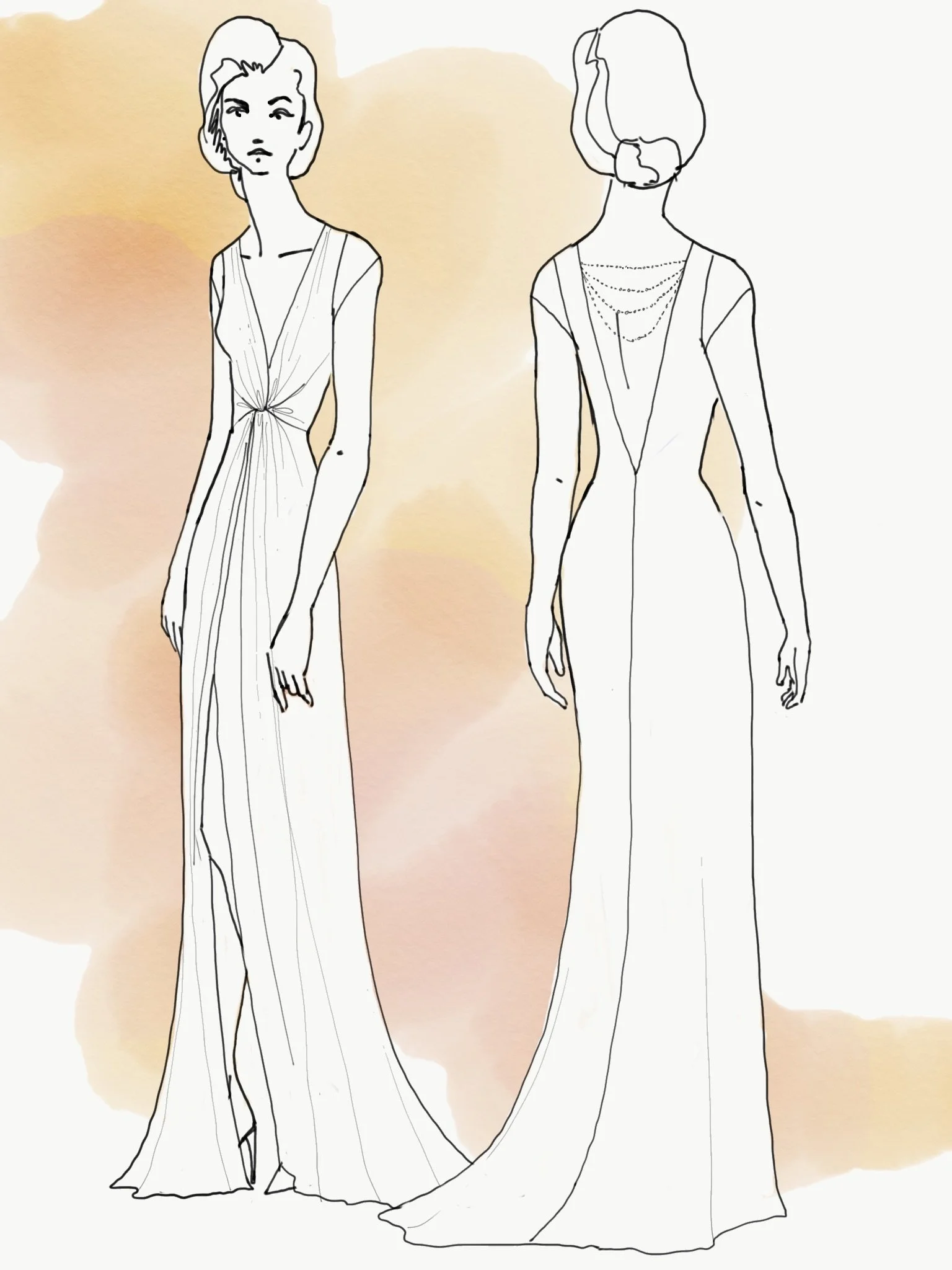 Custom Gown Design Process — Folklore Dress Studio