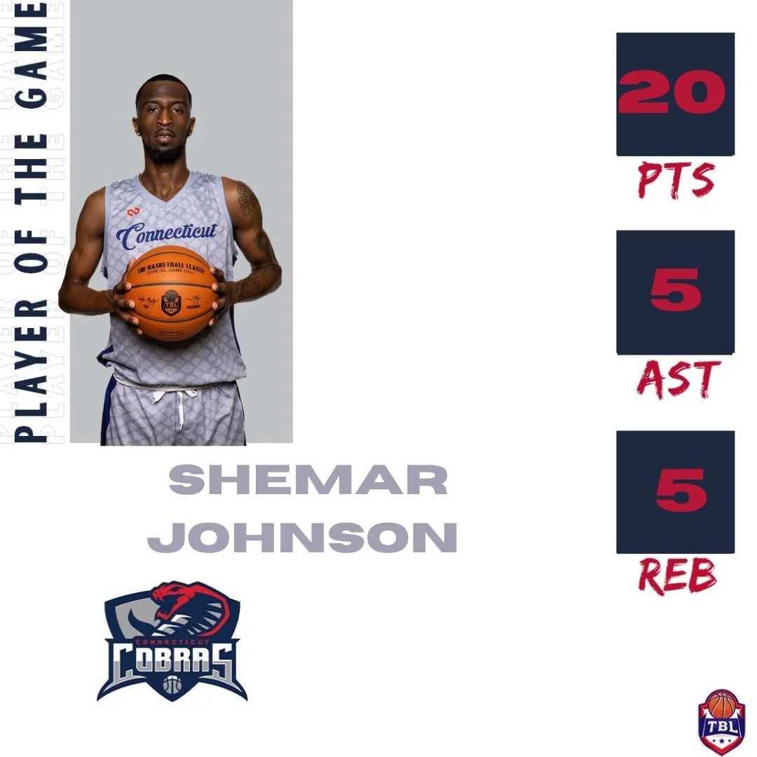 Great opening night win for our Connecticut Cobras: 117-109! — The Carver