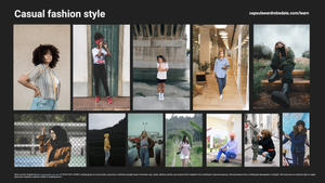 Types of fashion styles — Capsule Wardrobe Data