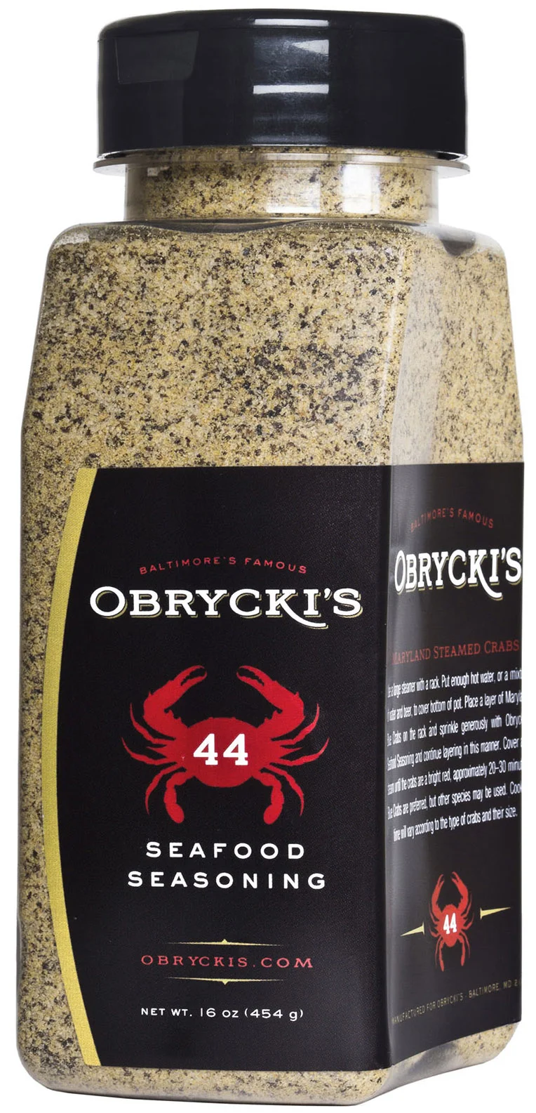 Menu — Obrycki's