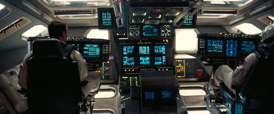 Interstellar Spacecraft Ranger Movie Set