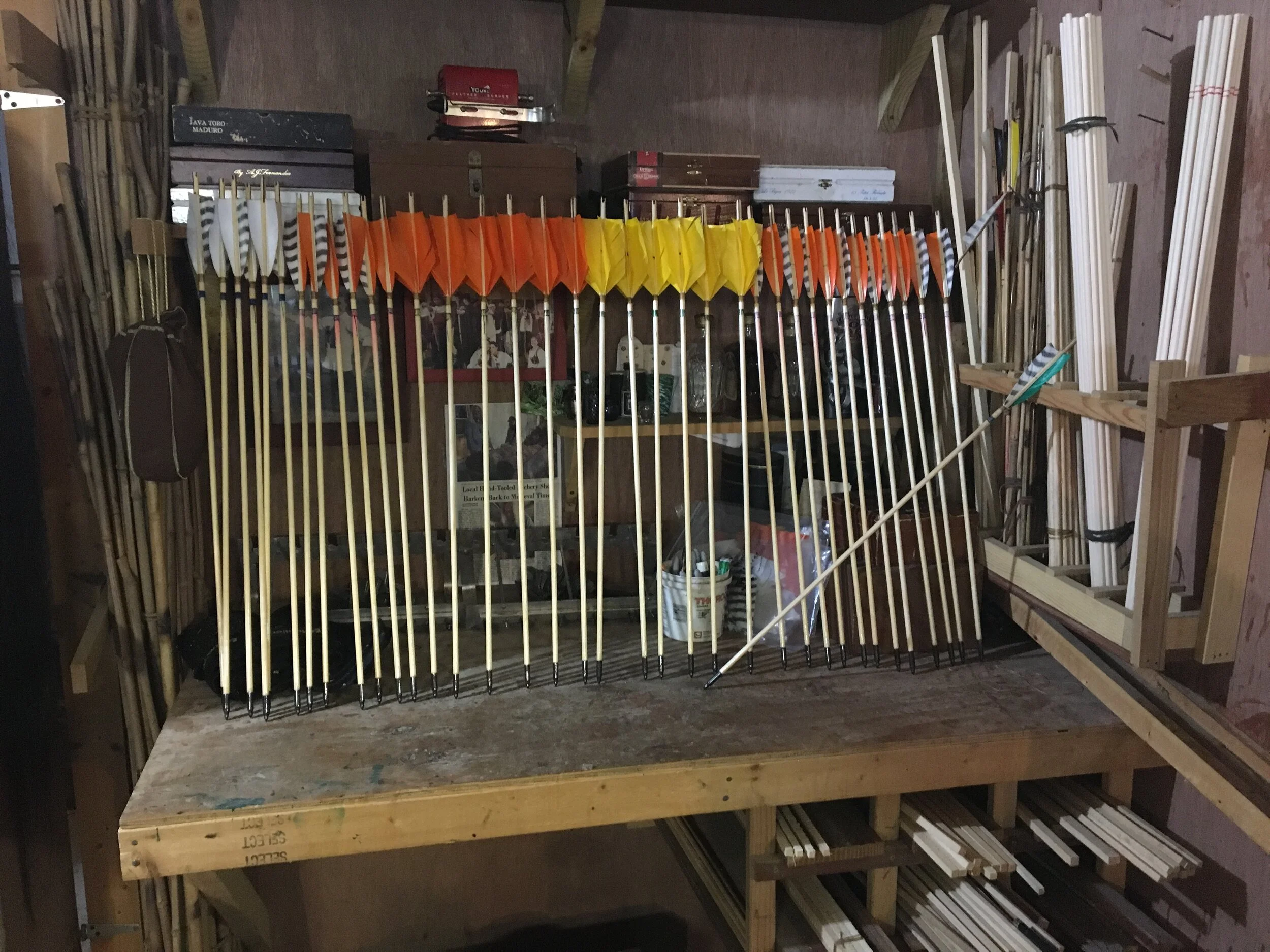 Handmade Wooden Arrows - In Stock | WhipperWhil Archery — Whipperwil ...