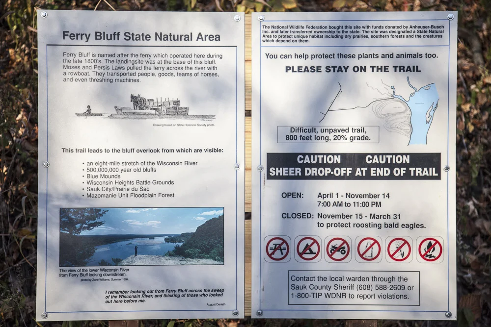 Ferry Bluff State Natural Area a Sweet Spot for Hikers and Paddlers