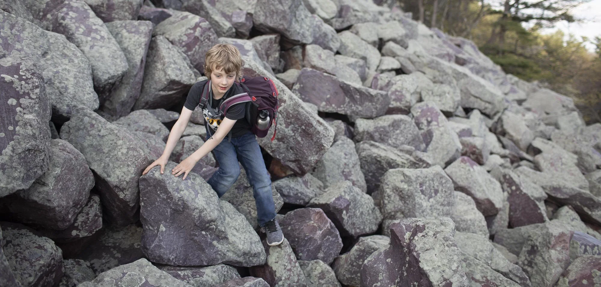 Guided Talus Scrambling at Devils Lake State Park