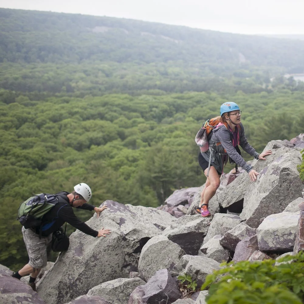 Guided Talus Scrambling at Devils Lake State Park