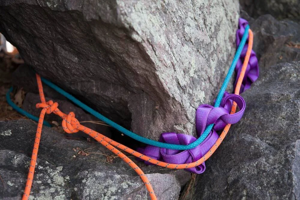 Static Rope vs Tubular Webbing for Rigging Top Rope Anchors