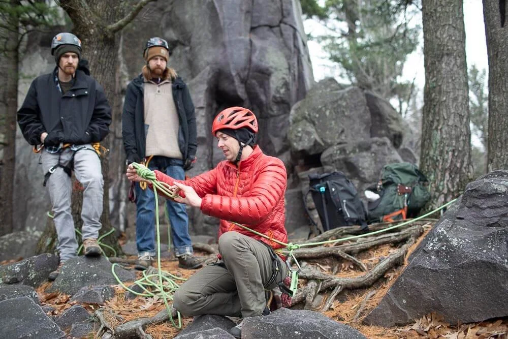 Static Rope vs Tubular Webbing for Rigging Top Rope Anchors