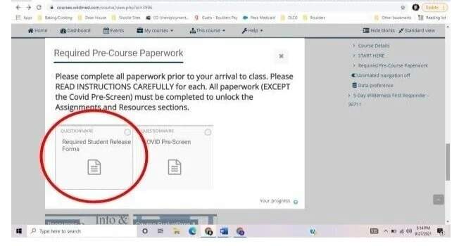 WFR Guide to Enrollment