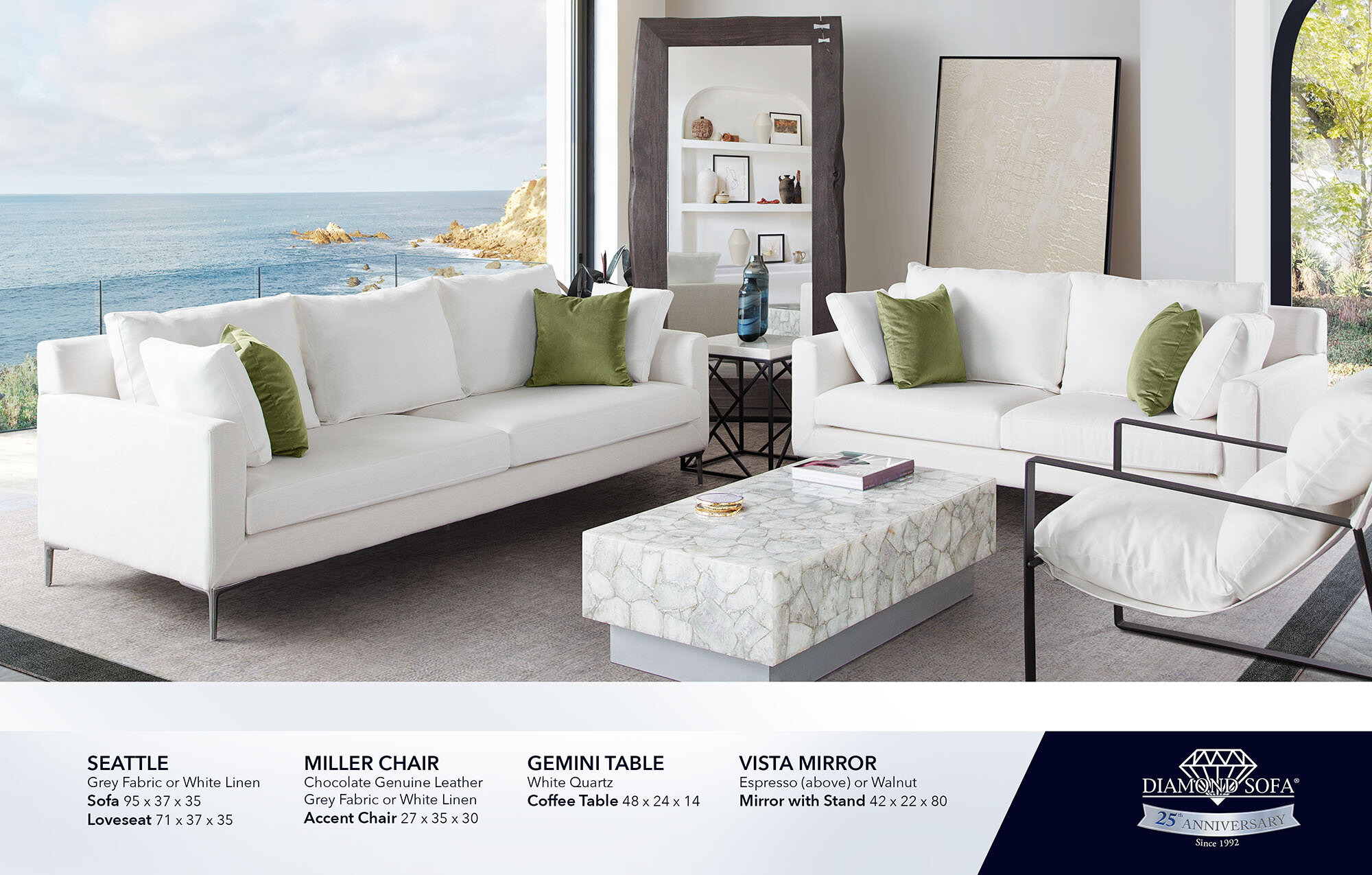 Living Room — Diamond Sofa