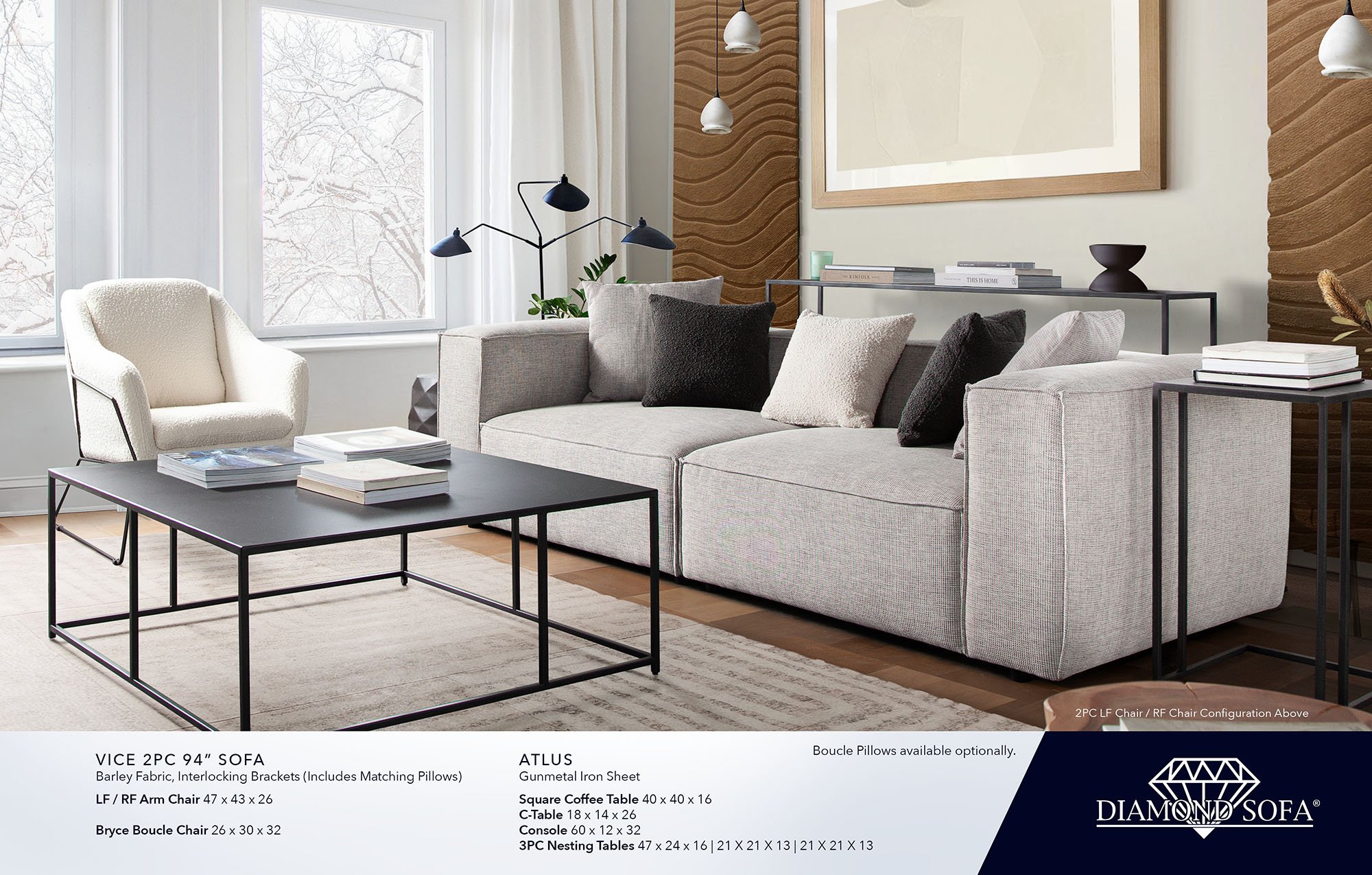 Sofas Slideshow — Diamond Sofa