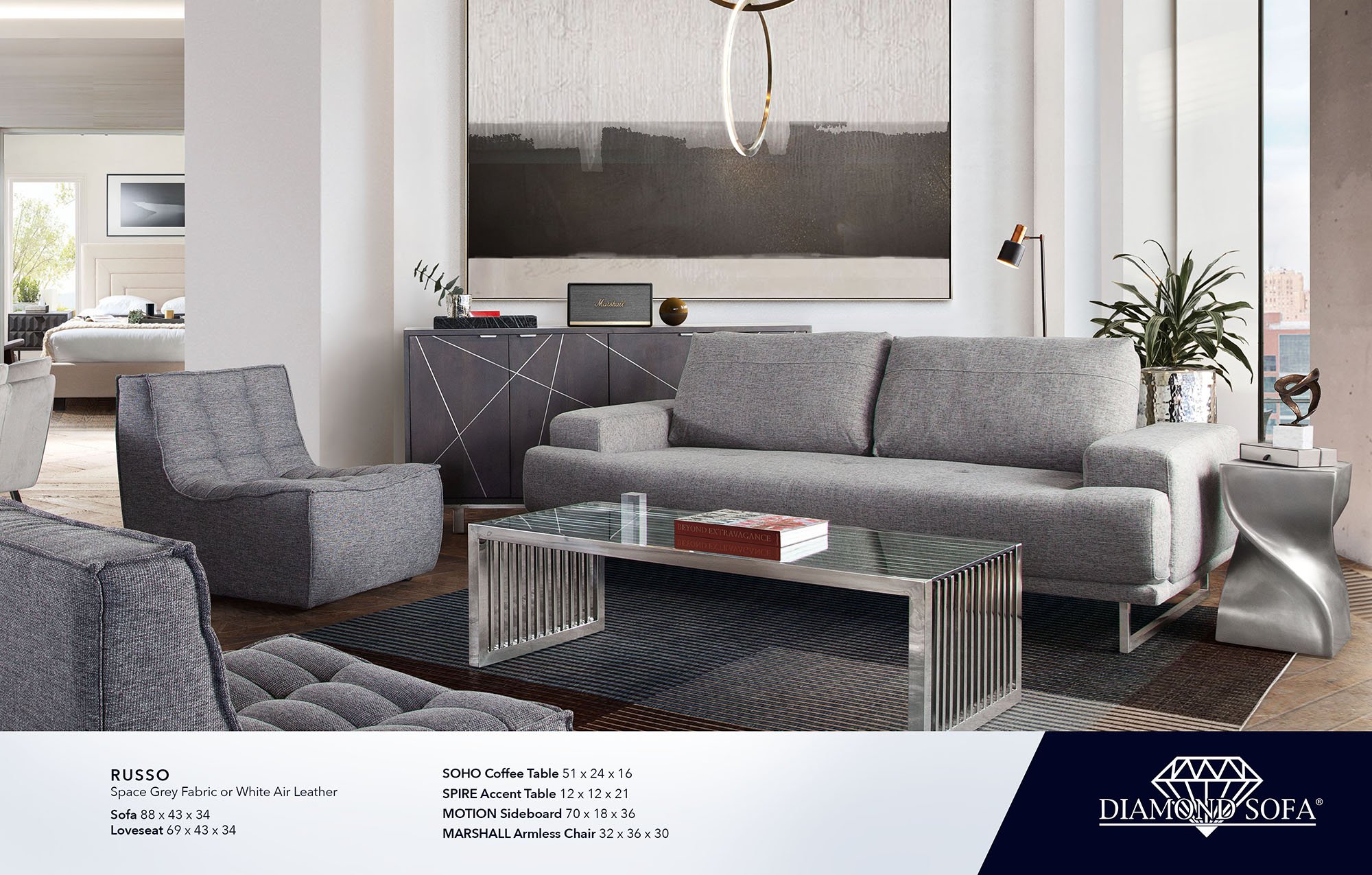 Living Room — Diamond Sofa