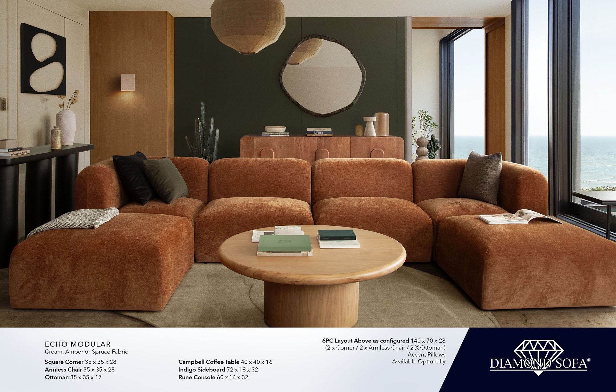 Echo Modular — Diamond Sofa