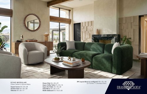 Echo Modular Spruce — Diamond Sofa