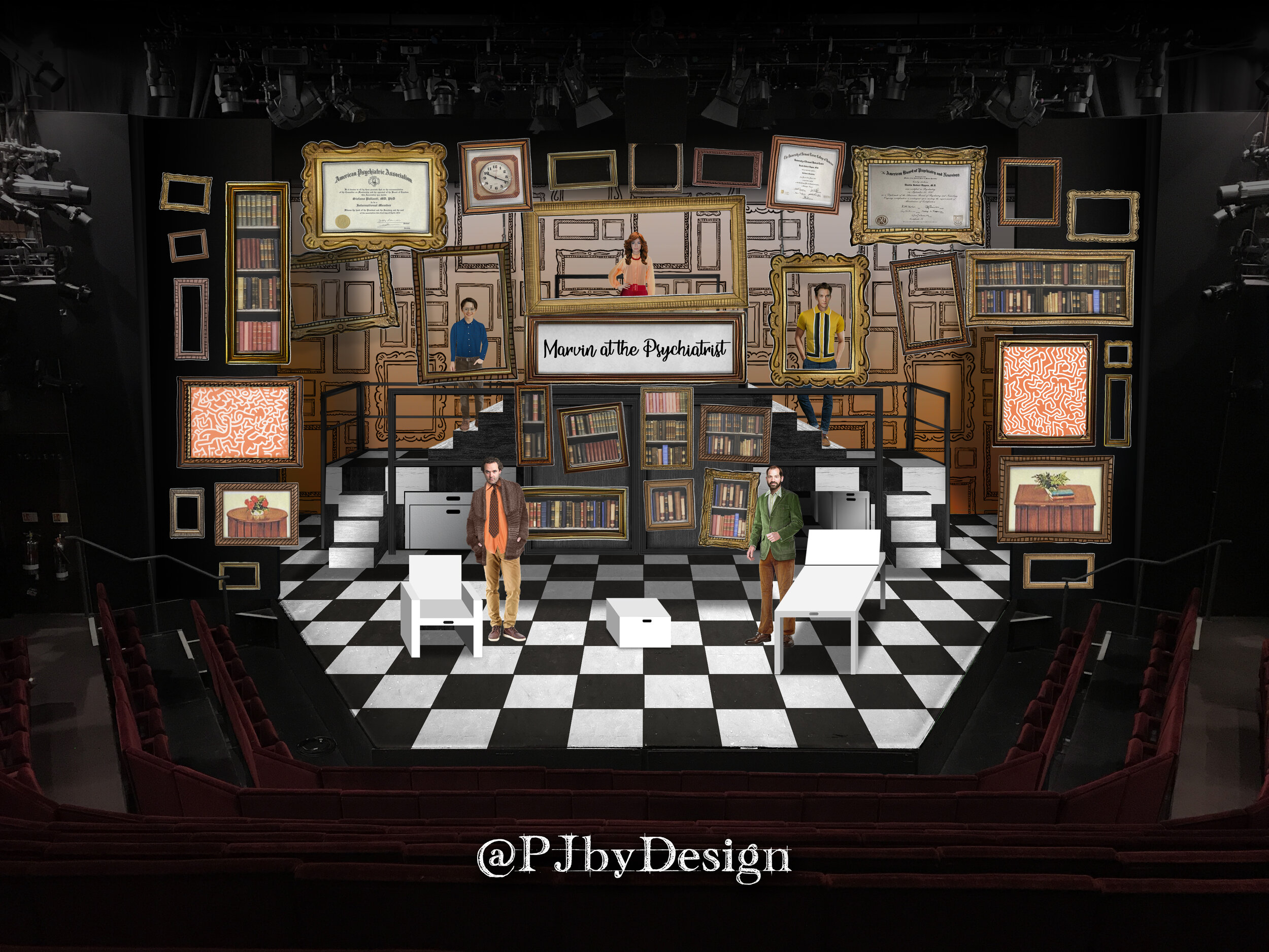 Falsettos — PJ McEvoy: Theatre Design