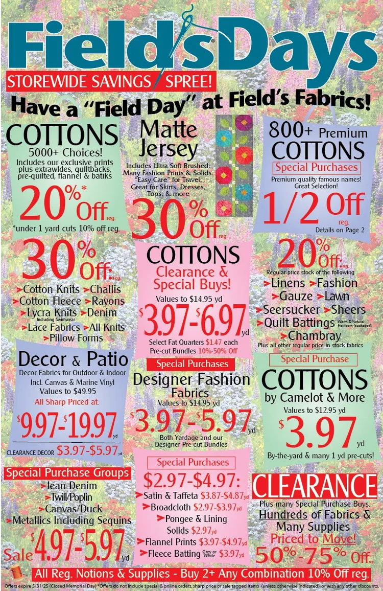 Field's Fabrics