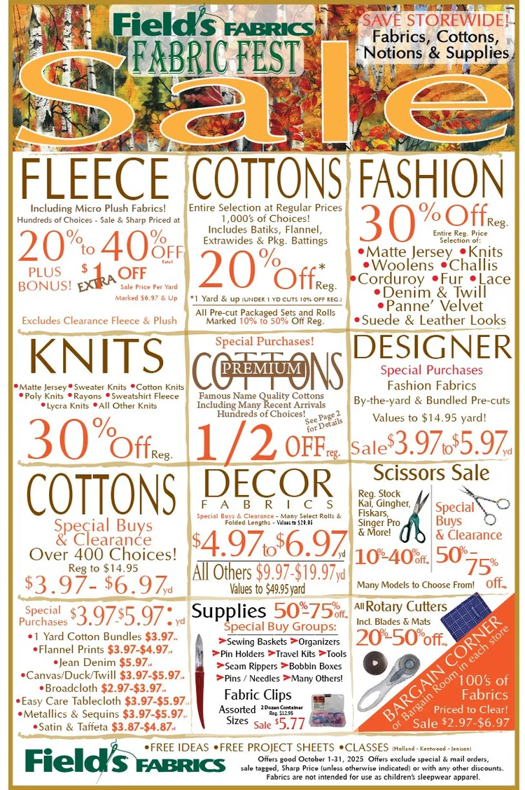 Field's Fabrics