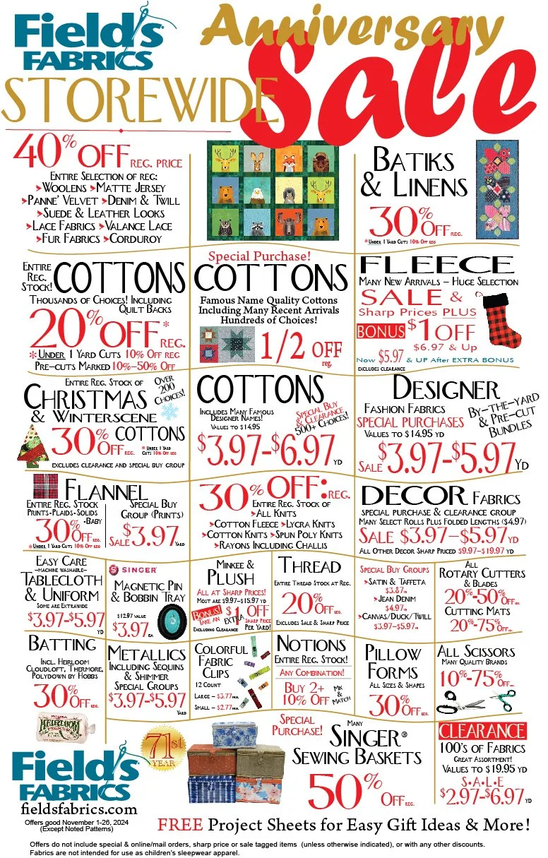 Field's Fabrics