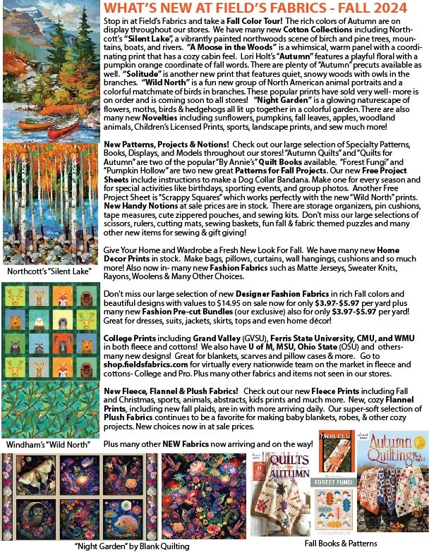 Field's Fabrics