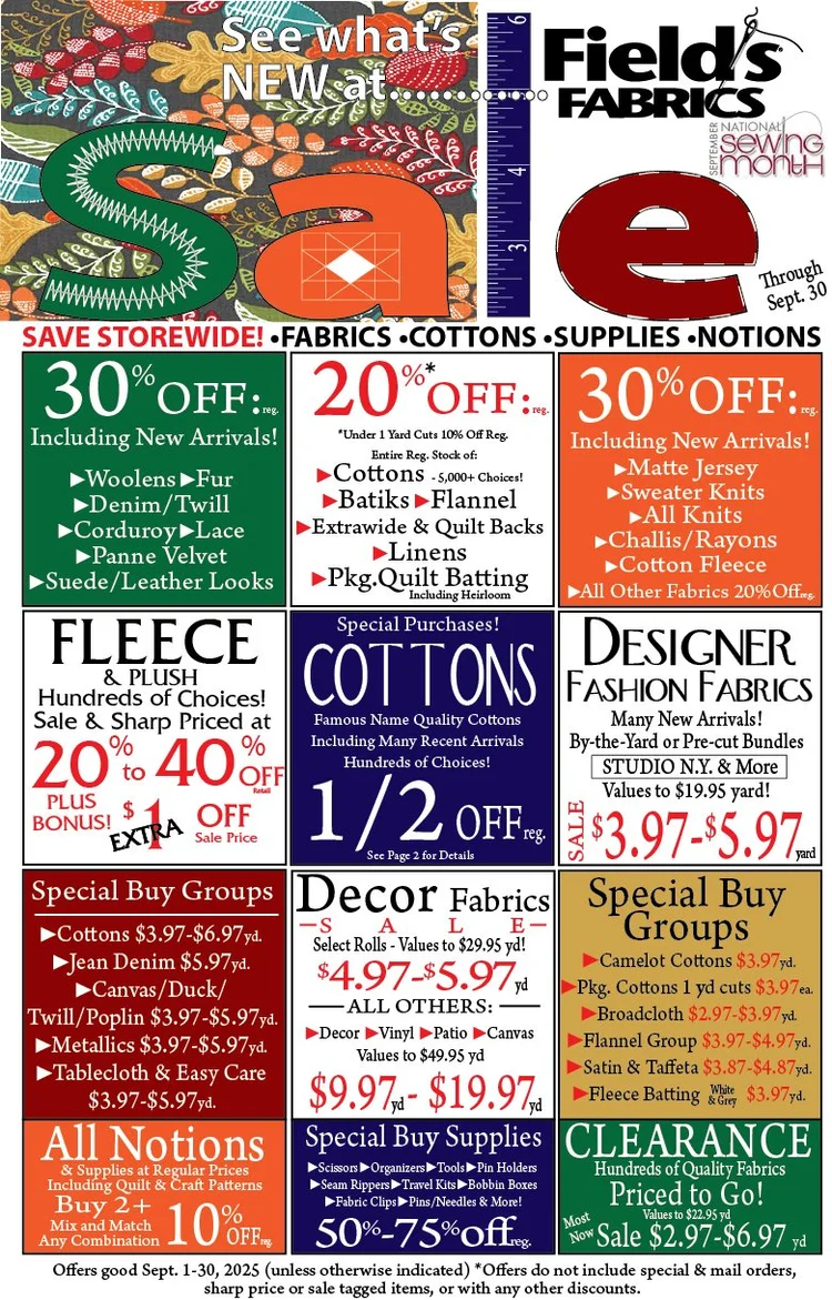 Field's Fabrics