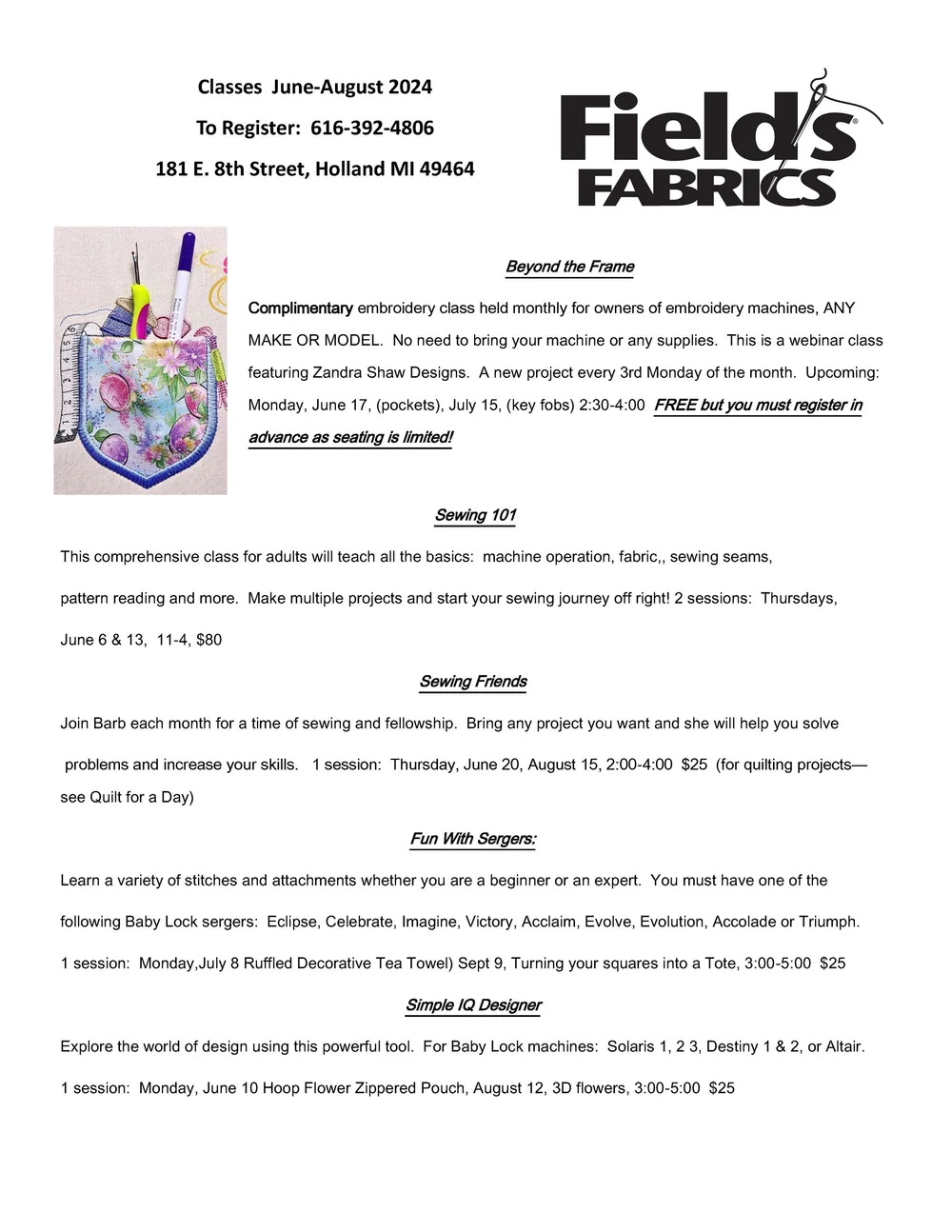 Field's Fabrics