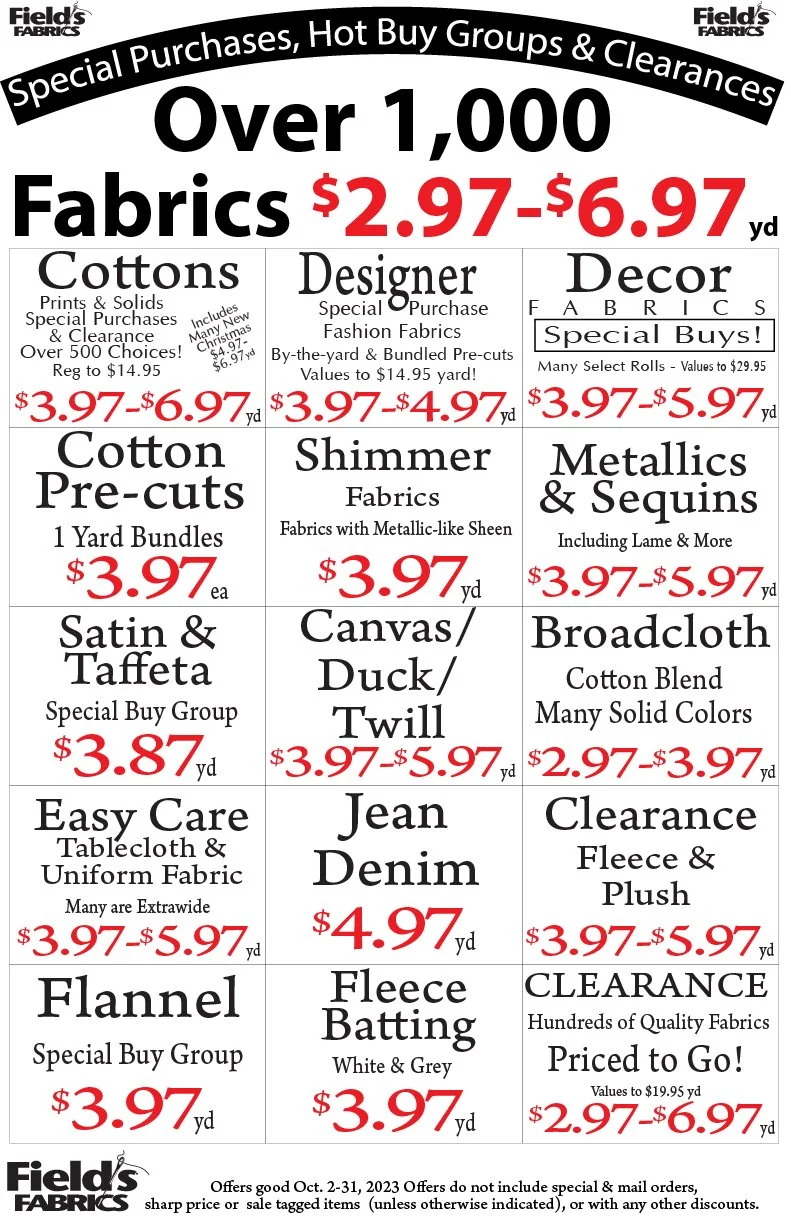Field's Fabrics