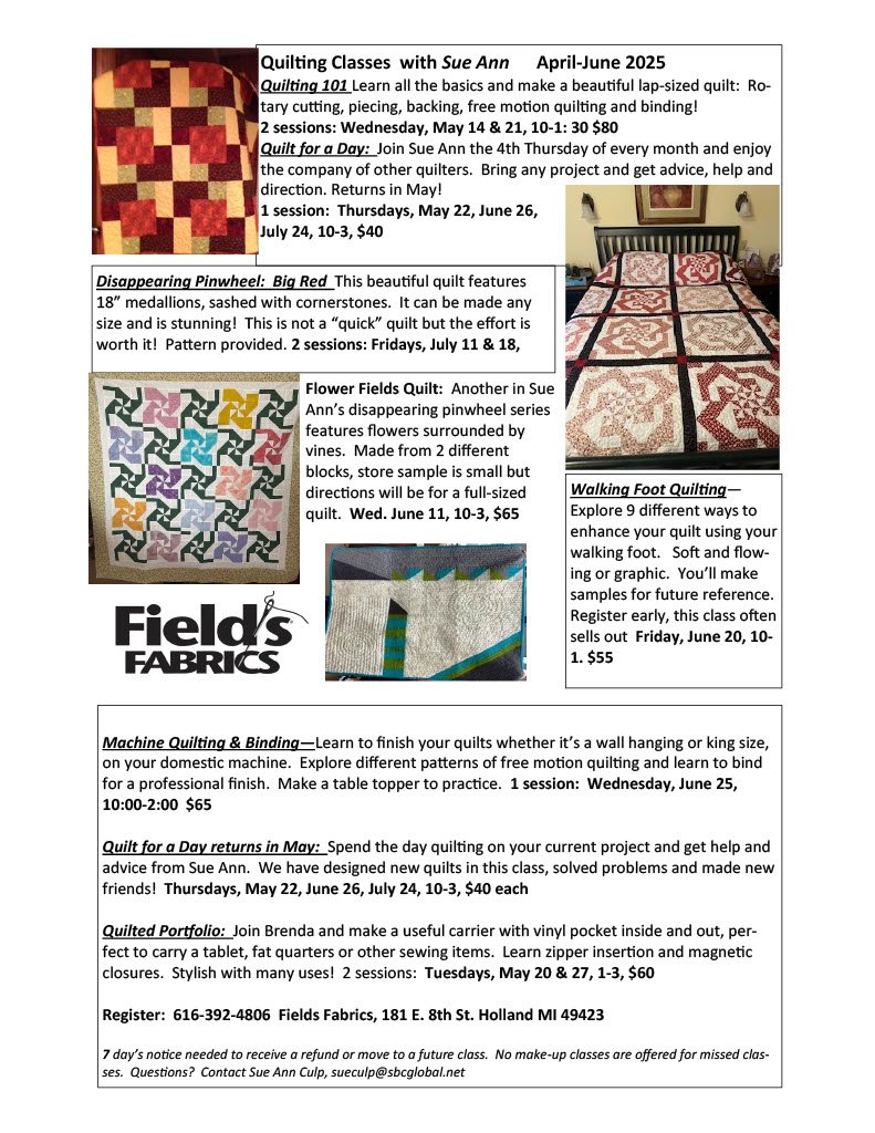 Field's Fabrics