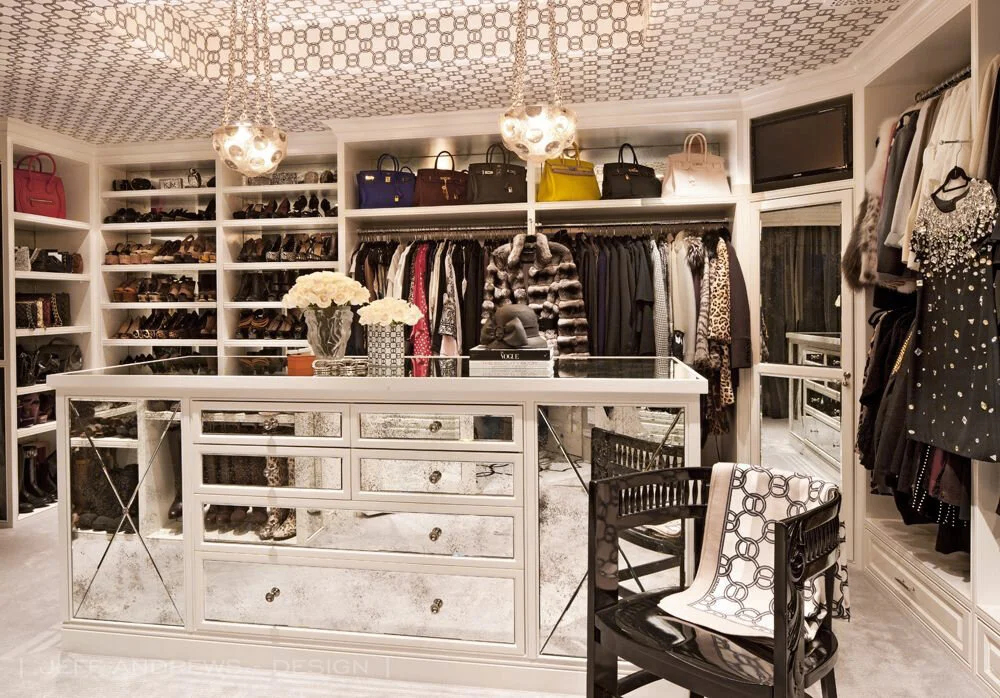 KEEPING UP WITH THE KARDASHIAN CLOSETS — LA CLOSET DESIGN
