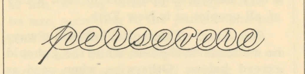 Persevere: Calligraphy of Resistance — Good Trouble