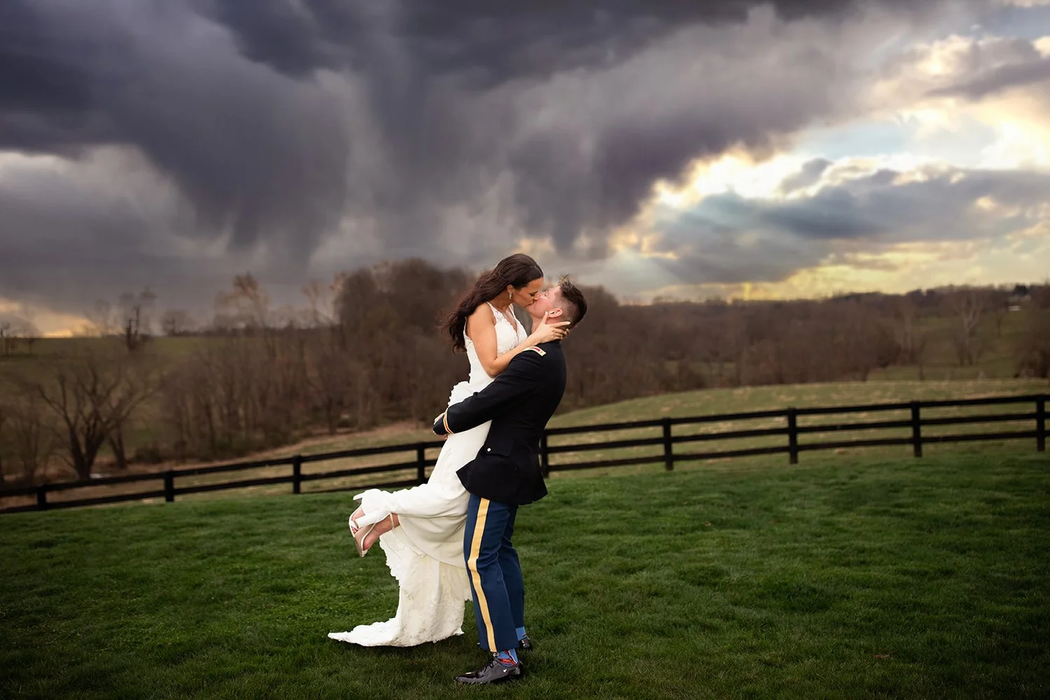 Unforgettable Army Wedding at Shadow Creek in Purcellville, Virginia ...