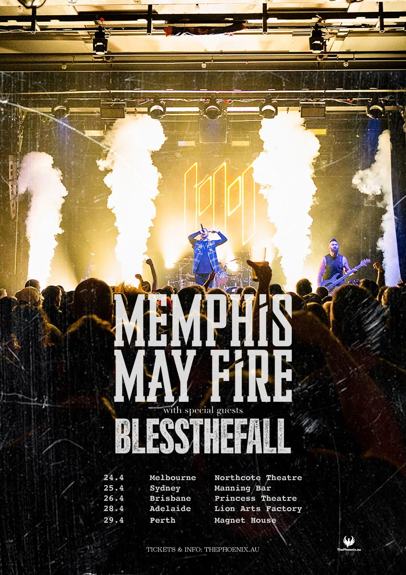 Memphis May Fire - Australian Tour 2026