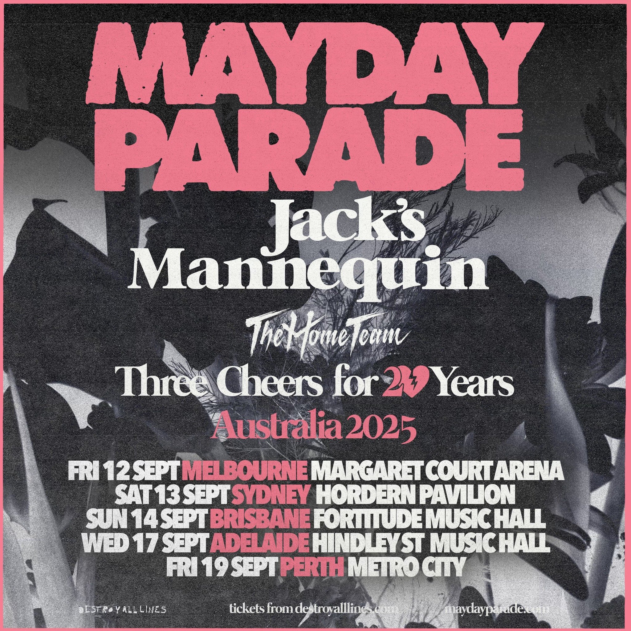 Mayday Parade – Australian Tour 2025