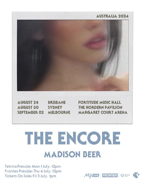 Madison Beer announces The Encore Australian Tour