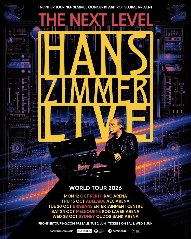 Hans Zimmer Live – The Next Level Australian Tour 2026