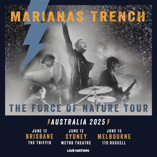 Marianas Trench Make Their Return to Australia in 2025 with ‘The Force ...