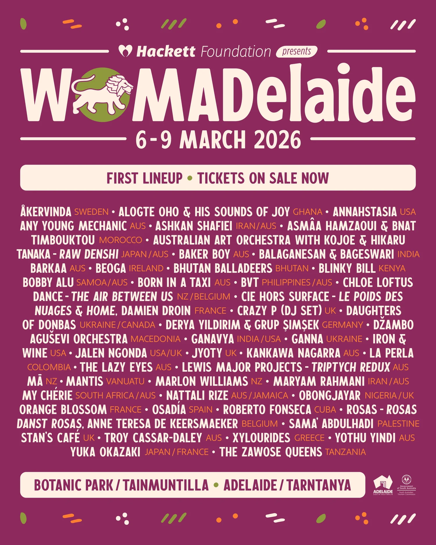 WOMADelaide 2026