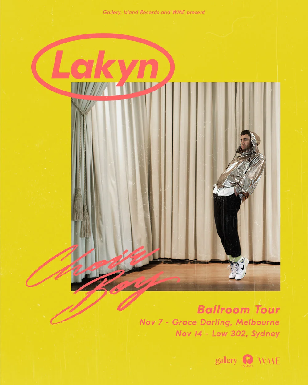 LAKYN ANNOUNCES MELB & SYDNEY SHOWS