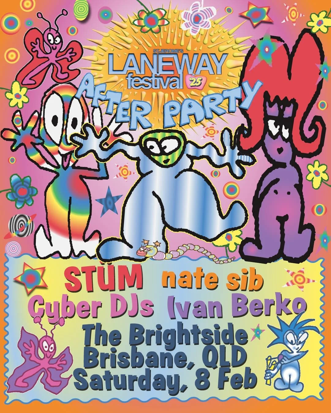 Laneway Festival Afterparties Announced for Brisbane, Sydney & Melbourne