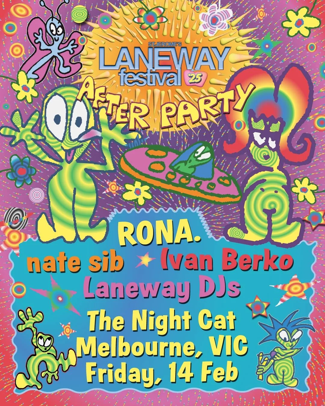 Laneway Festival Afterparties Announced for Brisbane, Sydney & Melbourne