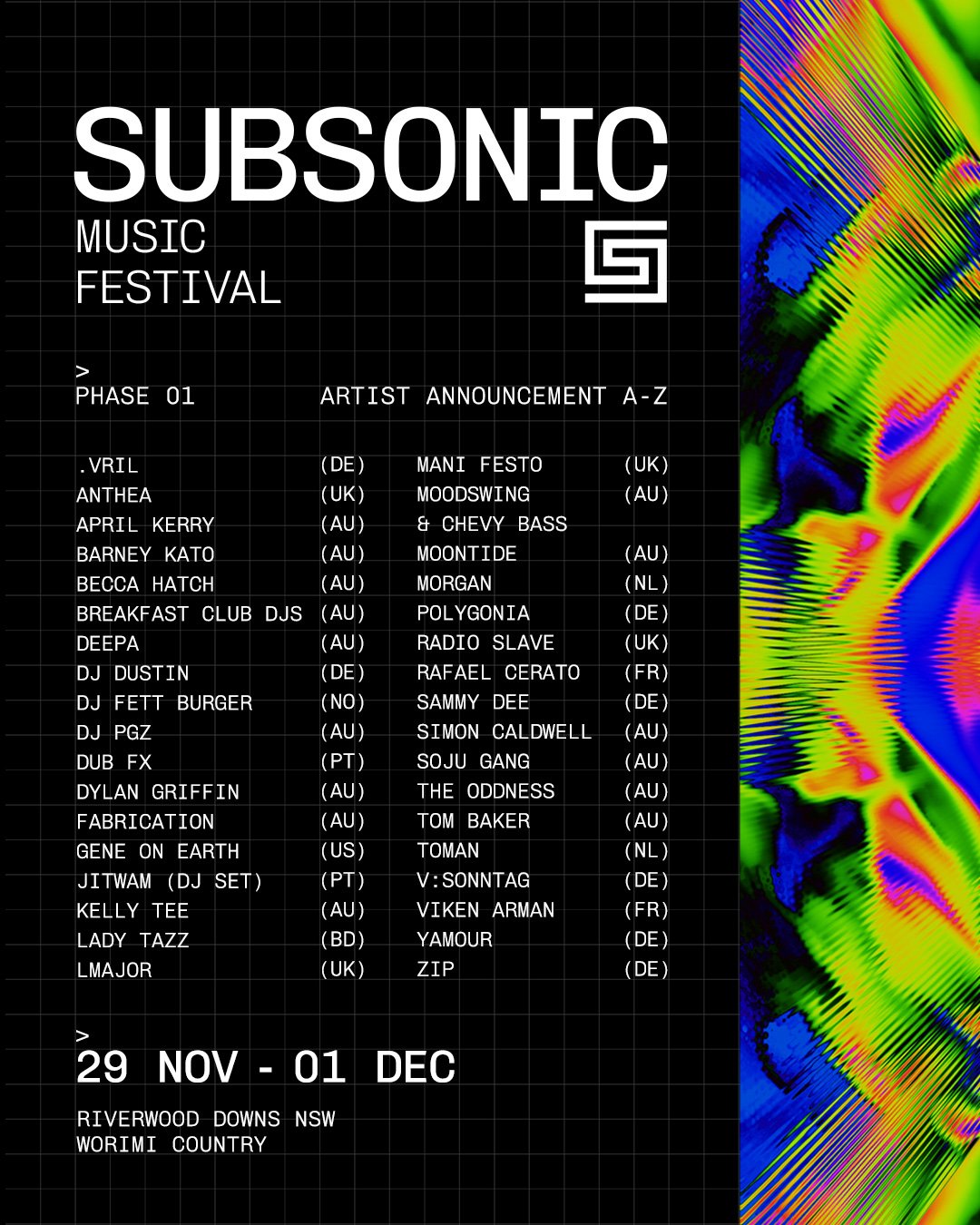 SUBSONIC MUSIC FESTIVAL 2024