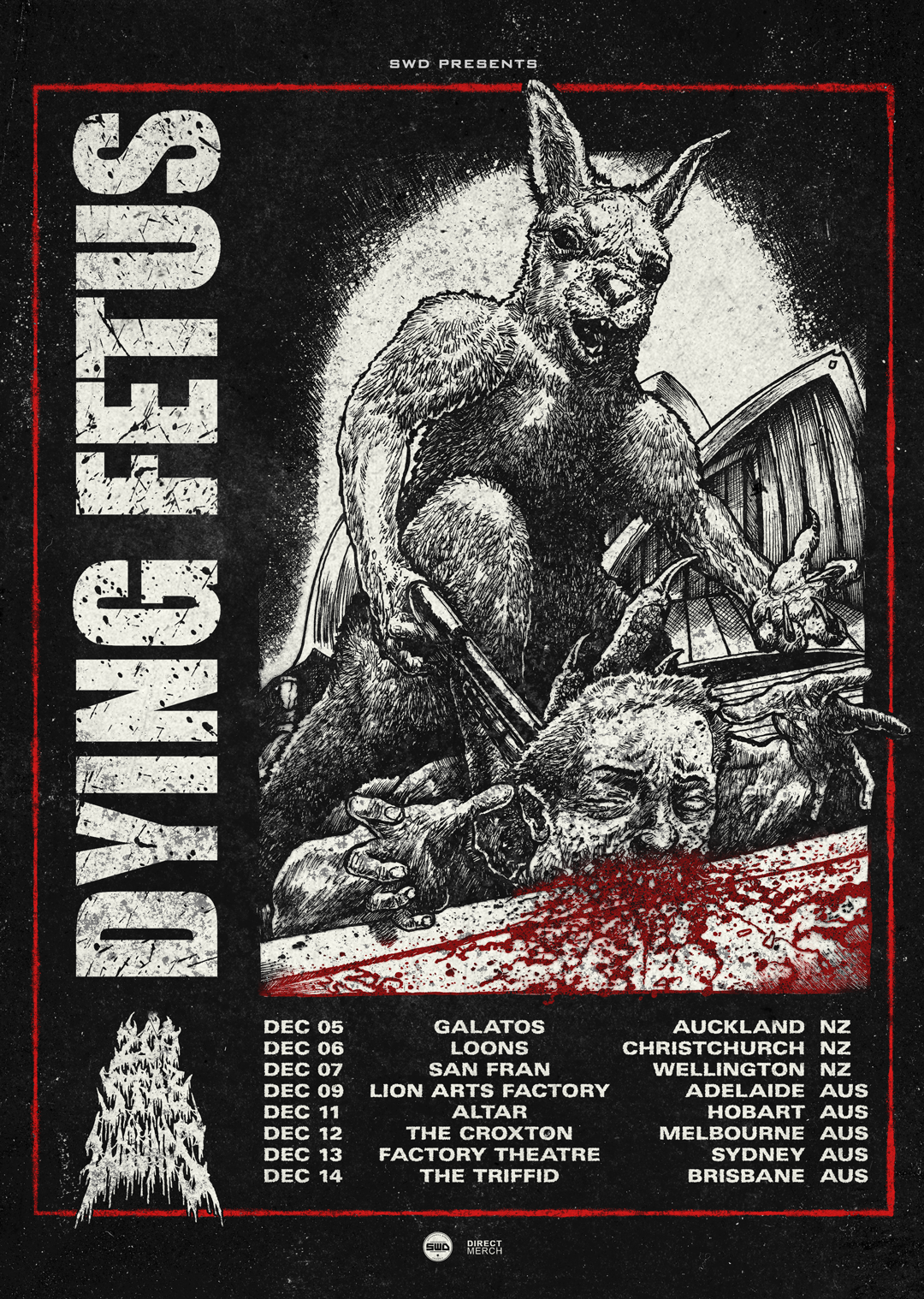 Dying Fetus - Australian Tour