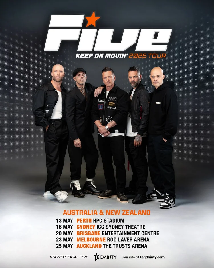 Five – Keep On Movin’ Australian Tour 2026