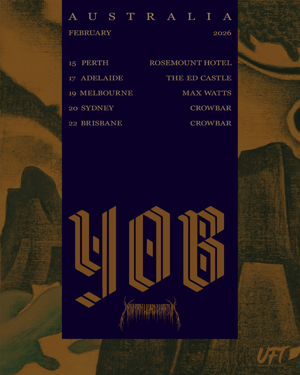 YOB – Australian Tour 2026